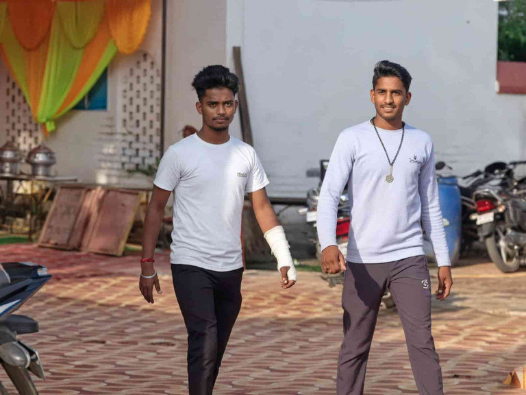 Viral Video of Two Youths Filming Reel Inside Gola Police Station ...